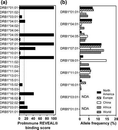 TT Can Be Presented By Different Human HLA DRB Molecules A The HLA Download Scientific Diagram