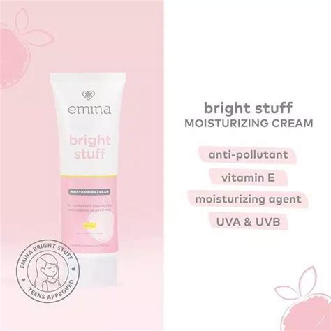 Jual Emina Bright Stuff Moisturizing Cream 20ml Shopee Indonesia