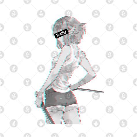 Danmachi Ryuu Lion Waifu Material Hentaik1ng Pin Teepublic