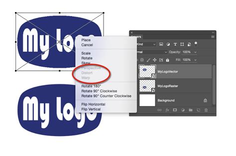 Warping Vector Smart Objects Illustrator Transform Highlander Training