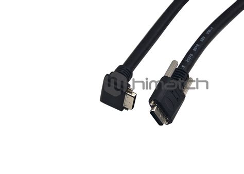 High Flexible Sdr To Sdr Camera Link Cable Right Angle Up And Down 10