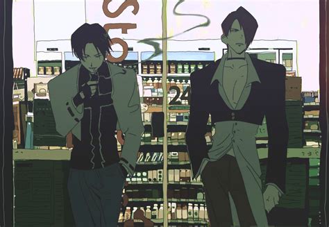 Yagami Iori And Kusanagi Kyou The King Of Fighters Drawn By Unimless