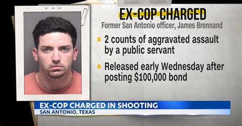 Former San Antonio Police Officer Charged With Shooting 17 Year Old At