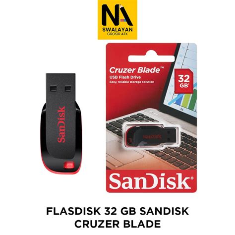 Jual Flash Disk 32 Gb Sandisk Cruzer Blade Shopee Indonesia