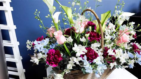 Vlog 어버이날 카네이션 칼라 장미 델피늄 은엽 Youtube