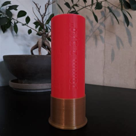 3d Printable 12 70 Shotgun Shell Cross Section By Kalle Iivari Mononen