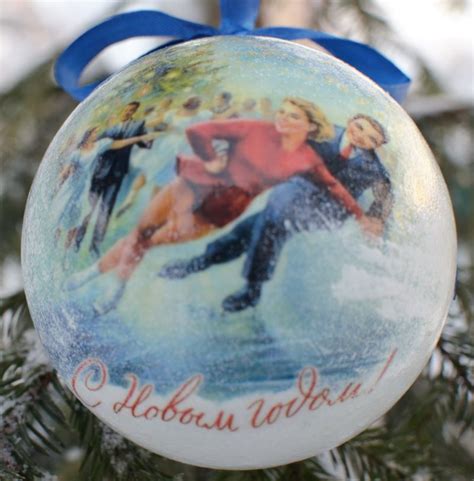 Елочный шар подарок Елочные шары ручной работы