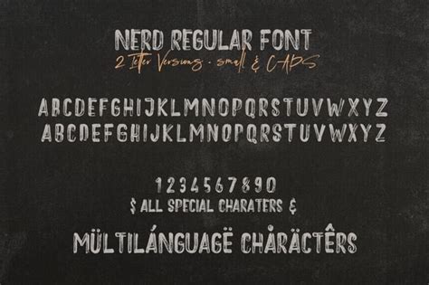 Nerd Brush And Svg Font Sans Serif Script And Handwritten Decorative