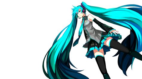 Download Hatsune Miku Anime Vocaloid Hd Wallpaper