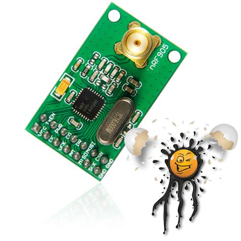 Nrf Mhz Ism Fsk Gmsk Modulation Transceiver Funk Modul Iot Powered By Androegg De
