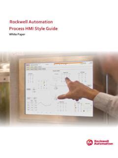 Rockwell Automation Process HMI Style Guide Rockwell Automation