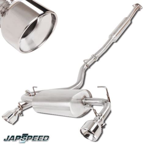 Toyota Gt Subaru Brz Cat Back Exhaust System Jdm Heart