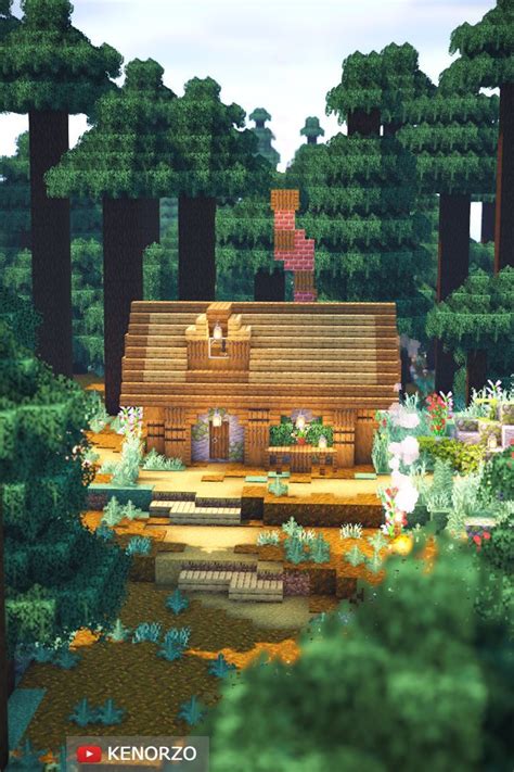 Minecraft Starter House Taiga Biome In 2023 Minecraft Starter House
