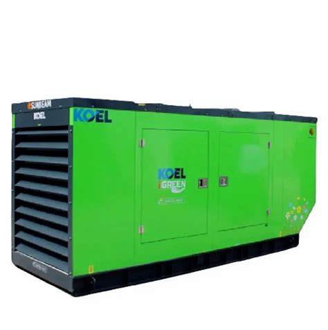 5 Kva Kirloskar Silent Generators Kirloskar Green Generator Latest