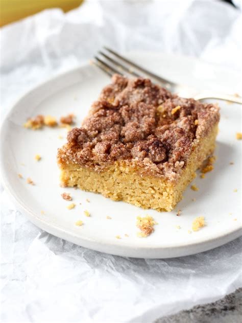 Almond Flour Vanilla Cake Fresh Water Peaches