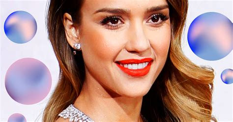 Jessica Alba Hair Makeup Photos Beauty Favorites Trends