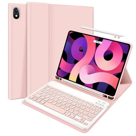 Pink Ipad Air Case With Keyboard