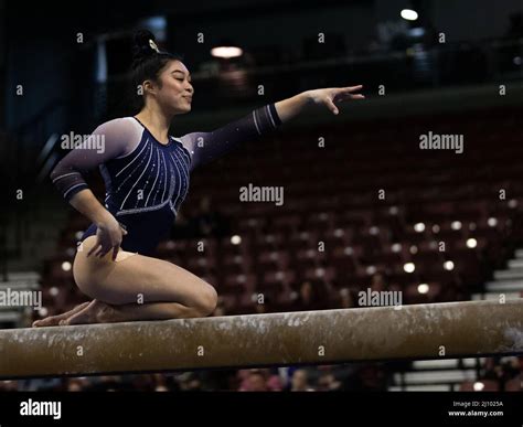 March 19 2022 University Of California Berkeley Gymnast Mya Lauzon