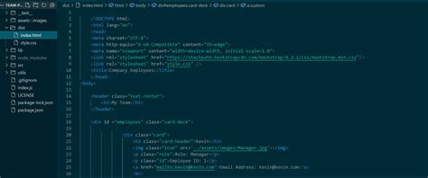 Github Hfang821team Profile Generator Be Nodejs And Inquirer Backend