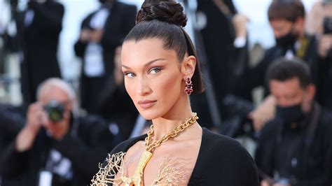Bella Hadid Is Not Putting On A Fake Face After Stepping Back From
