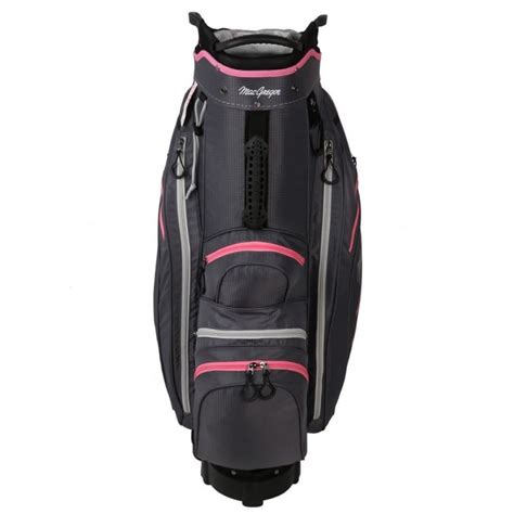Macgregor Golf Vip Ladies Cart Bag With Built In Wheels Handle 14