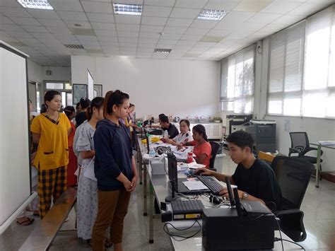 ဒဂုံမြို့သစ် တောင်ပိုင်း မြို့နယ်၌ Biometric Data ဇီဝဆိုင်ရာ အချက်အလက်ကောက်ယူခြင်းများ ဆောင