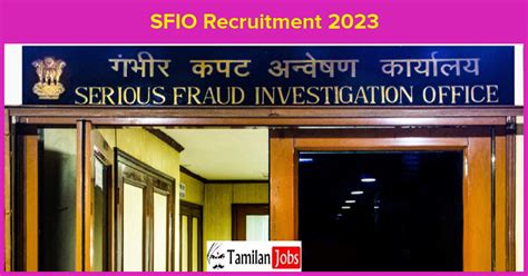 Sfio Recruitment 2023 Assistant Director Deputy Director Jobs