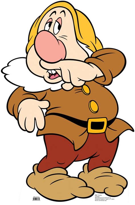 Sneezy Disney Cartoon Characters Disney Clipart Disney Drawings