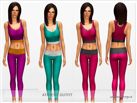 The Sims Resource Athletic Outfit