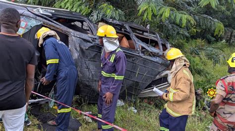 Six Injured 21 Rescued From Akuse Junction Highway Crash Gnfs
