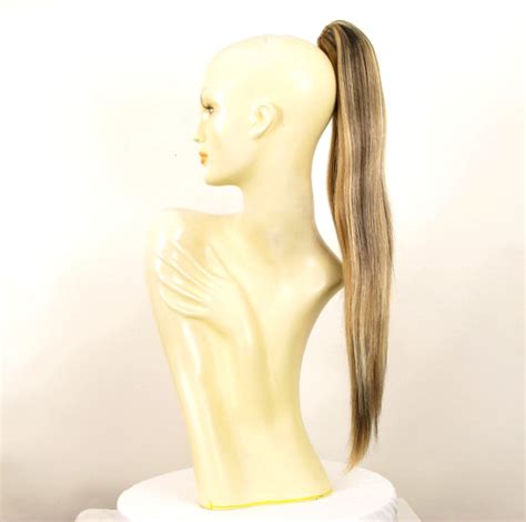 Postiche Extensions Queue De Cheval Longue Raide Femme 70 Cm 16 Coloris