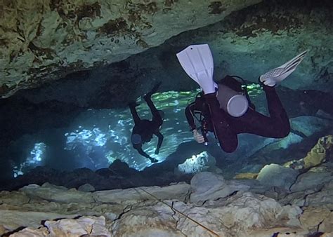 Cenote Diving In Tajma Ha 4 Cenotes In 1 Dive Rigo The Cenote Guide Cenote Diving