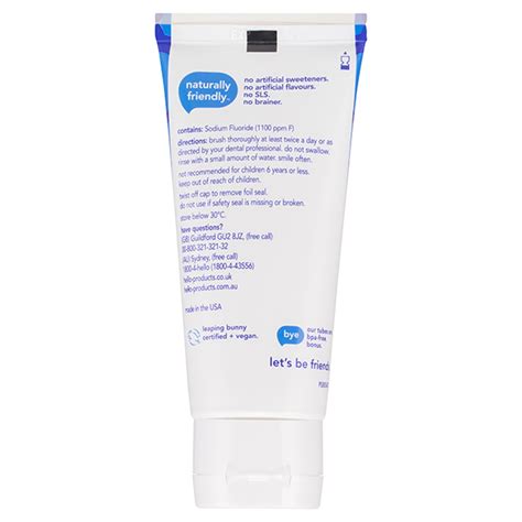 Hello® Blue Raspberry Fluoride Natural Toothpaste Hello Products