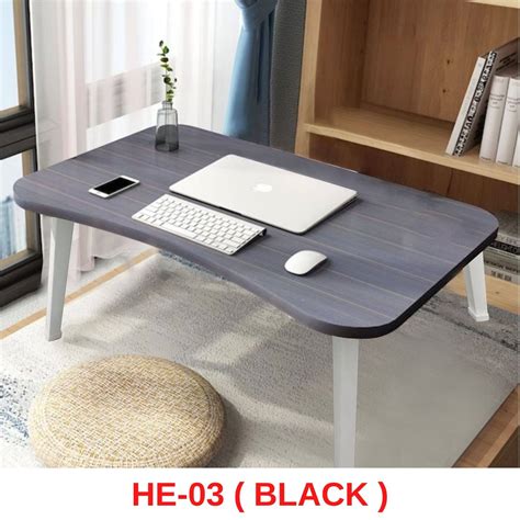 Laptop Table Hpyhome Foldable Anti Slip Bed Notebook Portable Computer
