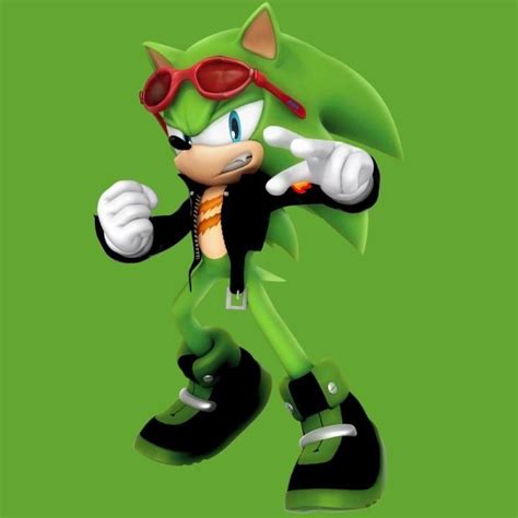 Scourge The Hedgehog Sonics Evil Version Of Himself Sonic Hedgehog Evil