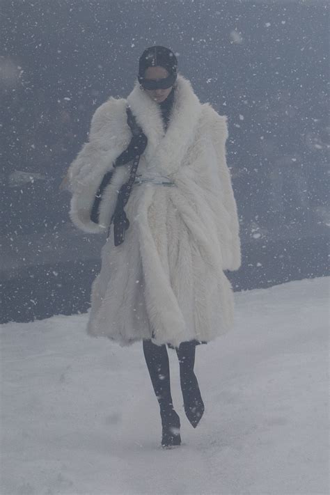 Runway Meet Slopes—a Visual History Of Winter Wonderland Fashion Shows