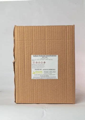 Industrial Grade Sodium Perborate Monohydrate, 99%, Packaging Size ...