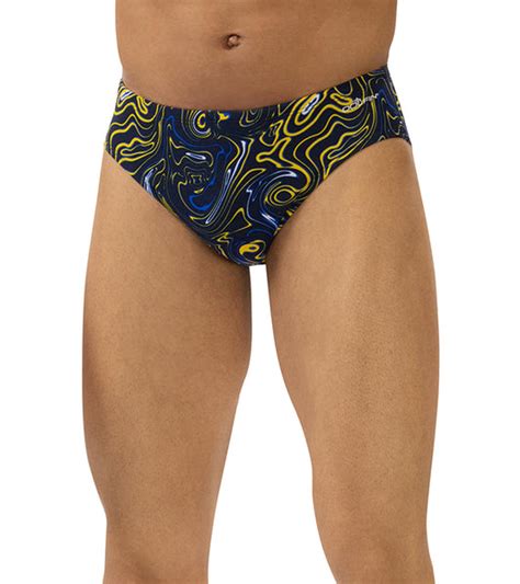Dolfin Mens Reliance Forcefield Racer Brief Swimsuit At