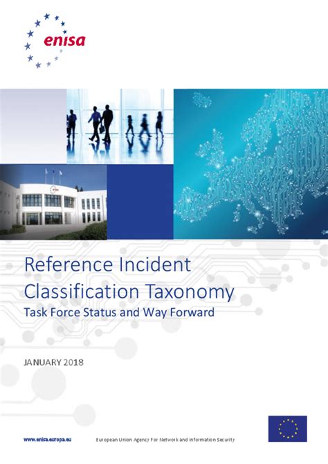 Reference Incident Classification Taxonomy Enisa