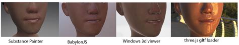 GlTF Roughness Texture Significantly Too Smooth Questions Three Js Forum