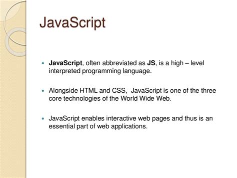 Web Development Using Javascript React Js Node Js Html Css And Sql