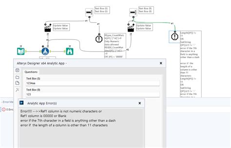 solved error message setup alteryx community