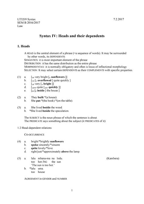 04 Syntax 4 Lecture Notes 4 72 Lt3209 Syntax Sem B 20162017 Law