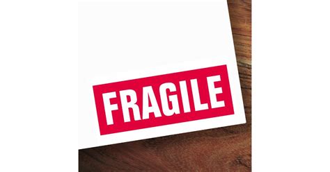 Fragile Mailing Self Inking Stamp Zazzle