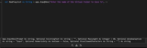 Ide Method Signature Display General Xojo Programming Forum