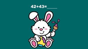 Easter Fun With Two Digit Addition A PowerPoint Game TPT