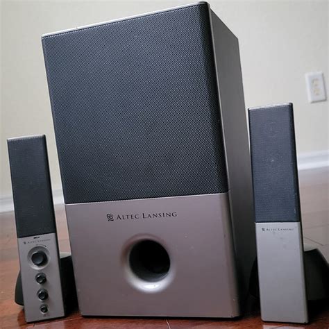 Altec Lansing Clear Home Speakers Mercari