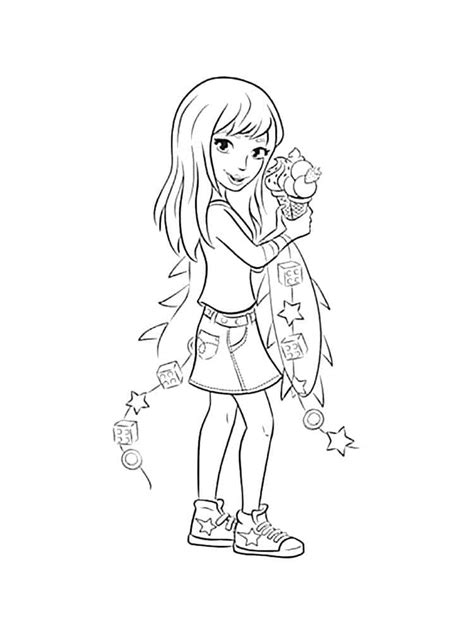 Desenhos De Lego Friends 14 Para Colorir E Imprimir ColorirOnline