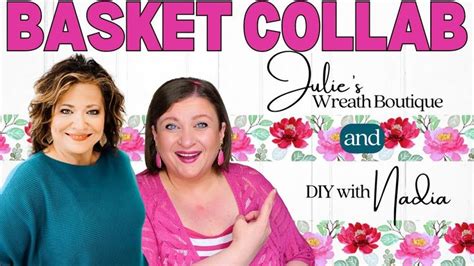 Hanging Wall Basket Wreath Ribbon Bow Tutorial Collab With Julie S