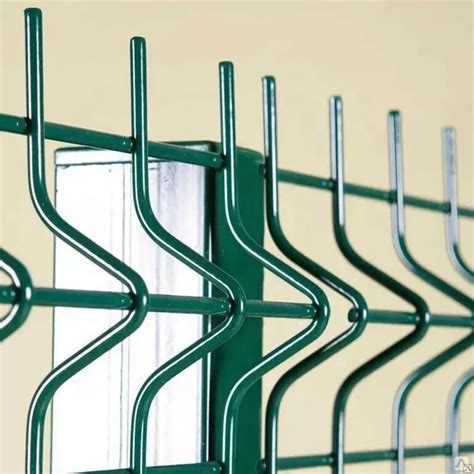 Curved Welded Wire Mesh Hot Dipped 3d Curved Triangle Bended Fence